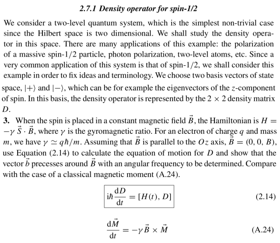 Solved We consider a two-level quantum system, which is the | Chegg.com