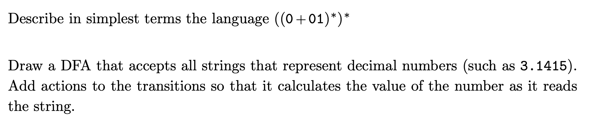 Solved The first question and the second question do not | Chegg.com