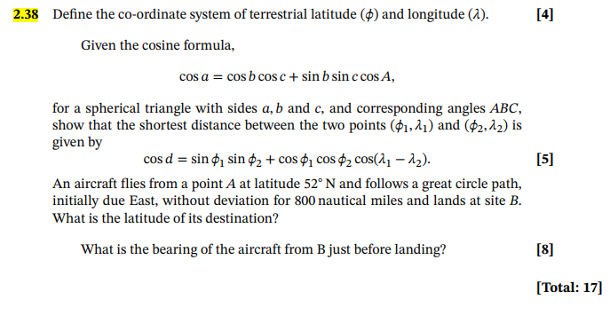 Solved 88 Define the co-ordinate system of terrestrial | Chegg.com