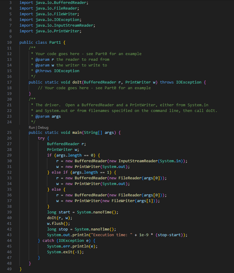 Solved Question: Read the input one line at a time until you | Chegg.com