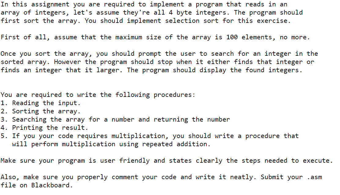 Solved In this assignment you are required to implement a | Chegg.com