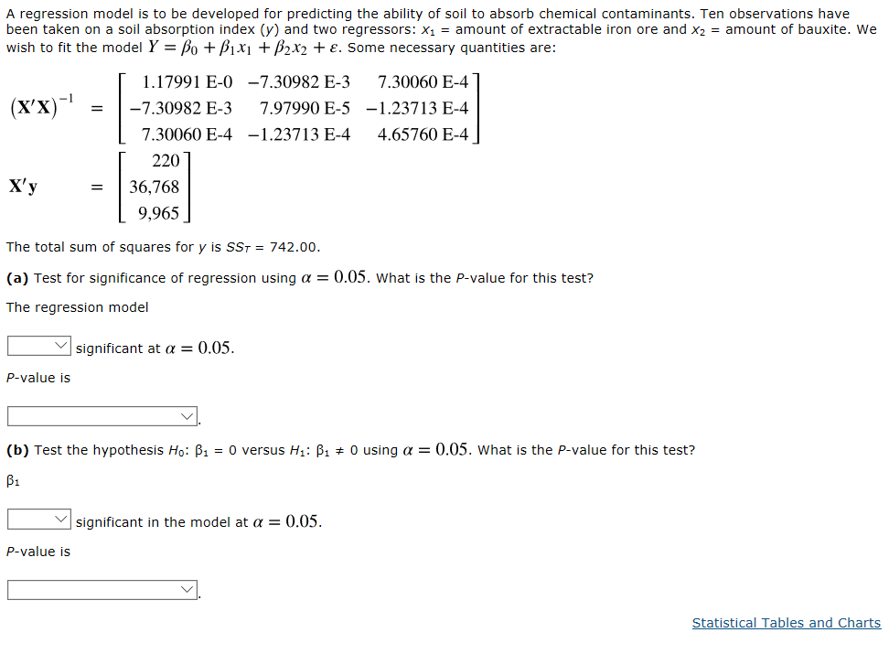 A regression model is to be developed for predicting | Chegg.com