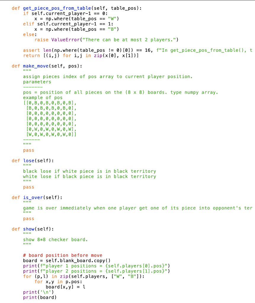 Solved I need help with code for defining the following: - | Chegg.com