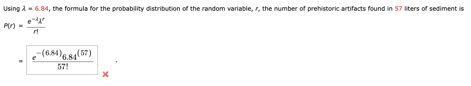 Solved Substitute p=0.85 into the formula for Geometric | Chegg.com