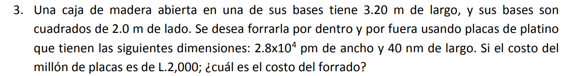 Solved (SPANISH) The answer to the problem is | Chegg.com