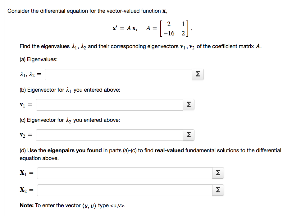 Solved Consider the differential equation for the | Chegg.com