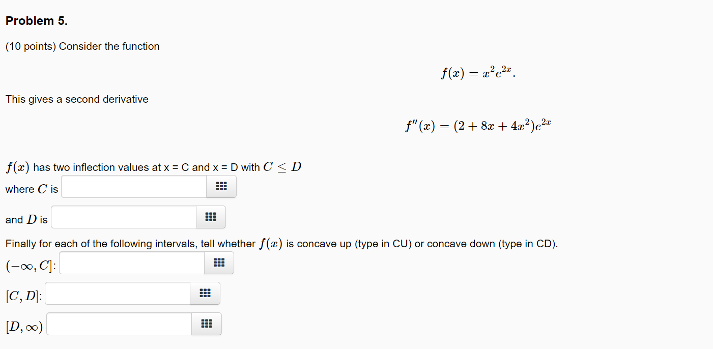 Solved Problem 5. (10 points) Consider the function f(x) = | Chegg.com