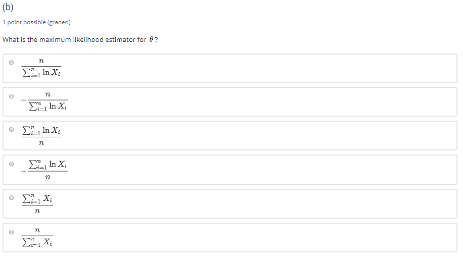Solved 5. Constrained maximum likelihood estimator Bookmark | Chegg.com