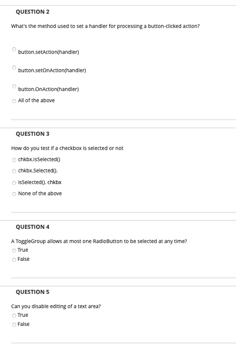 Solved Question 1 Predict The Output Of The Following