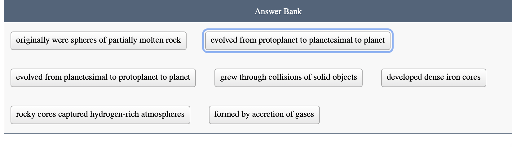 Solved Classify the following statements regarding the | Chegg.com