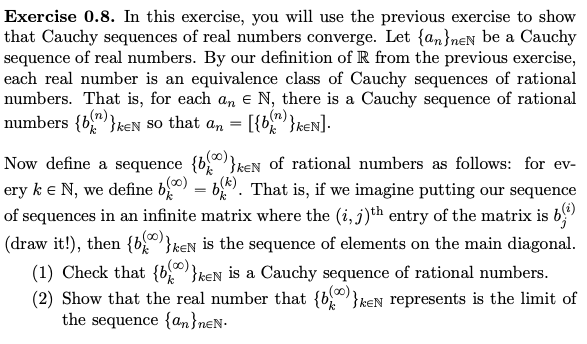 Exercise 0.8. In this exercise, you will use the | Chegg.com