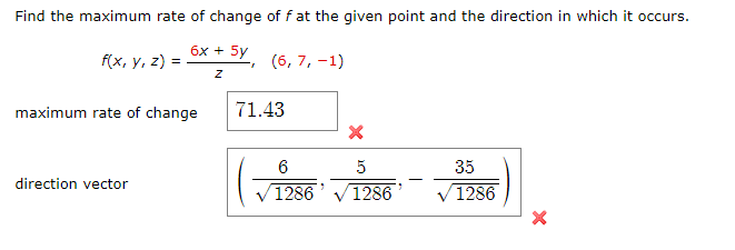 Solved Find the maximum rate of change of f at the given | Chegg.com