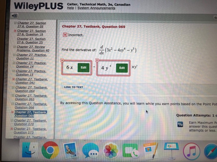 Solved Calter, Technical Math, 3e, Canadian Help I System | Chegg.com