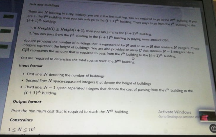 Solved Jack and Building There are building in a city. | Chegg.com