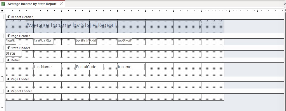 Solved >>>> Access Project, ADVANCED REPORT | Chegg.com