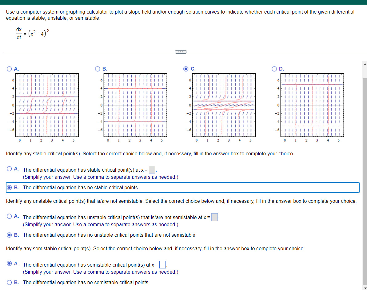 Solved Use a computer system or graphing calculator to plot | Chegg.com
