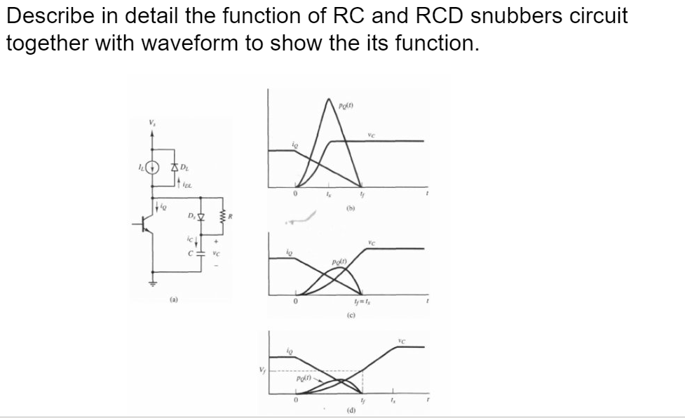 Solved Describe in detail the function of RC and RCD | Chegg.com
