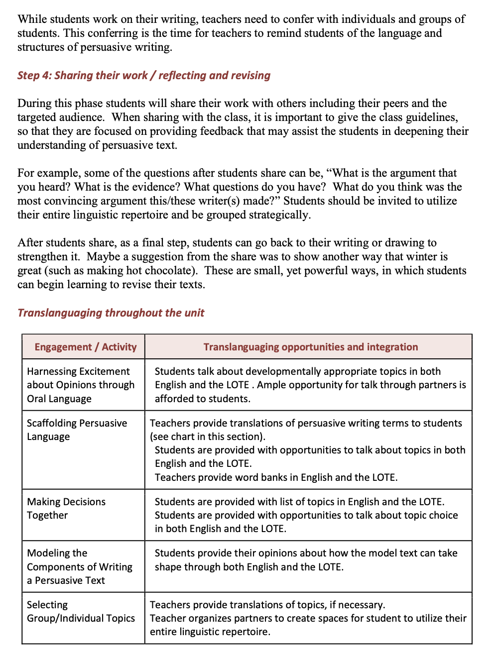 Solved Question: How does the unit demonstrate/guide ways in | Chegg.com