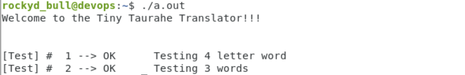 Solved M6PA Tiny Taurahe Translator Synopsis We would have | Chegg.com