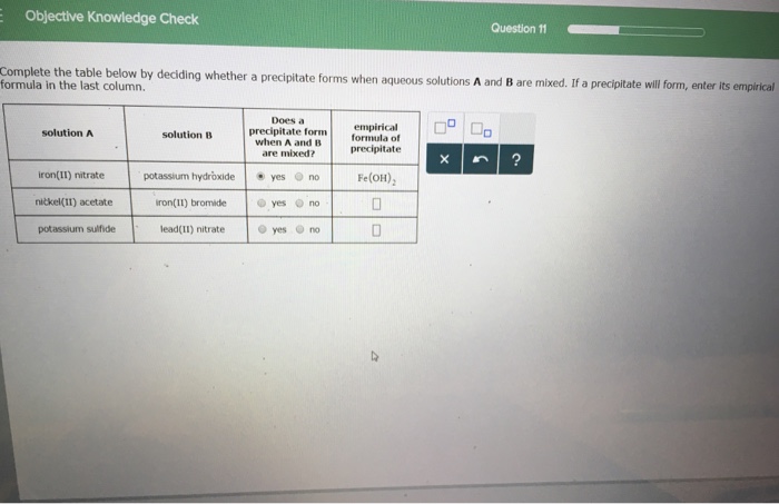 Solved Objective Knowledge Check Question 11 ether a | Chegg.com