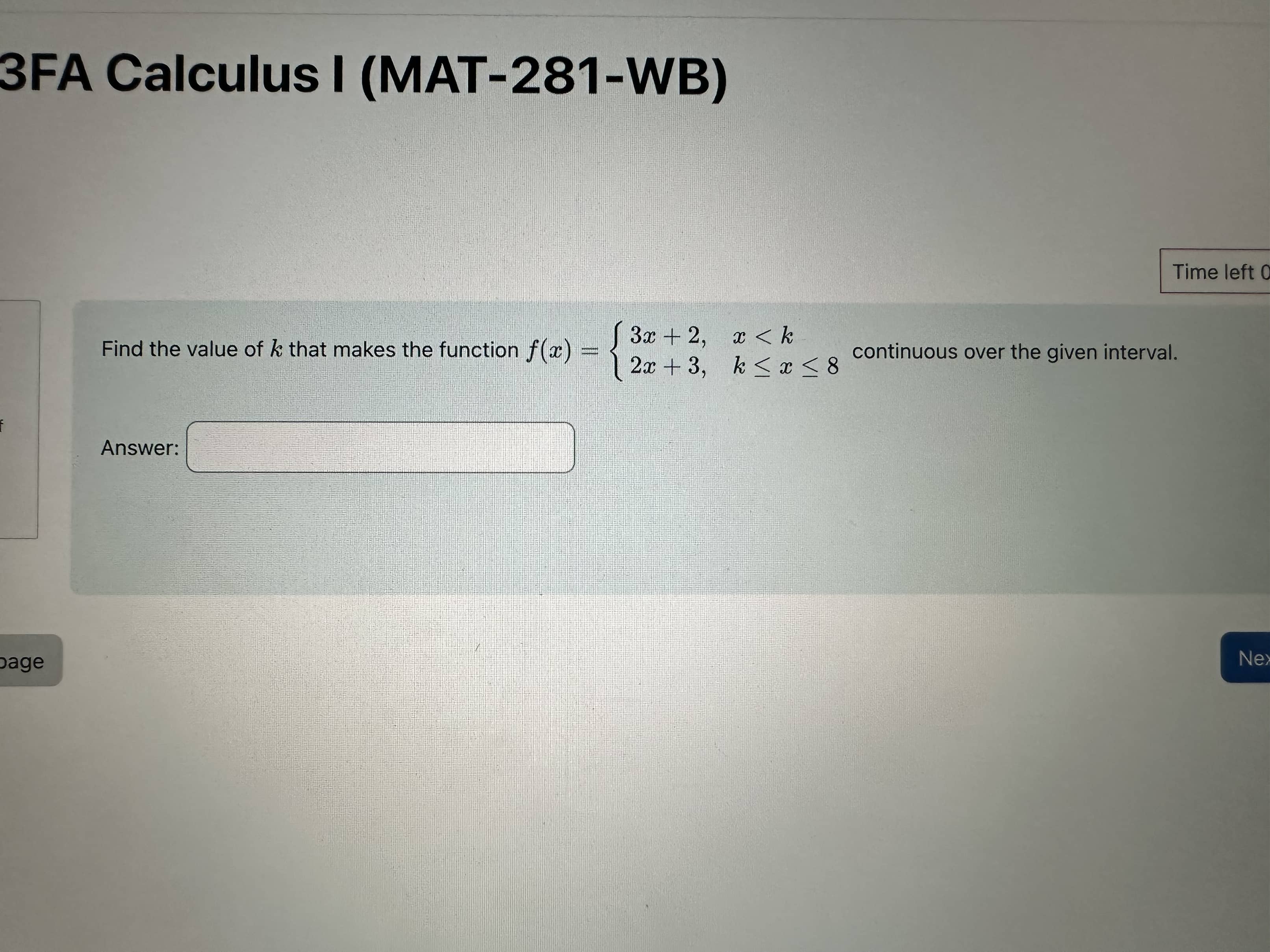 Solved The function f(x)=x2−1x2−4x+3 is continuous over the | Chegg.com