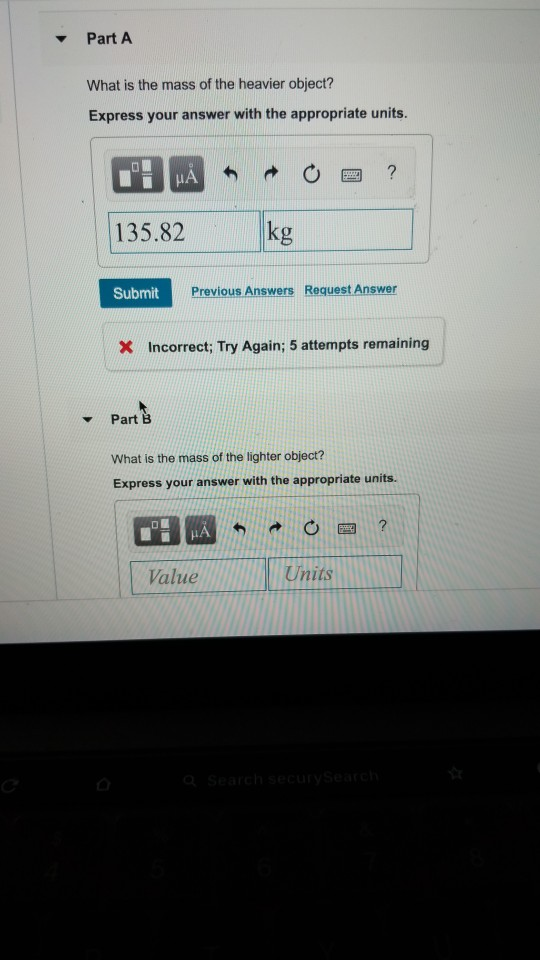 Solved KCH 13 HVW Problem 13.39 Two spherical objects have a | Chegg.com