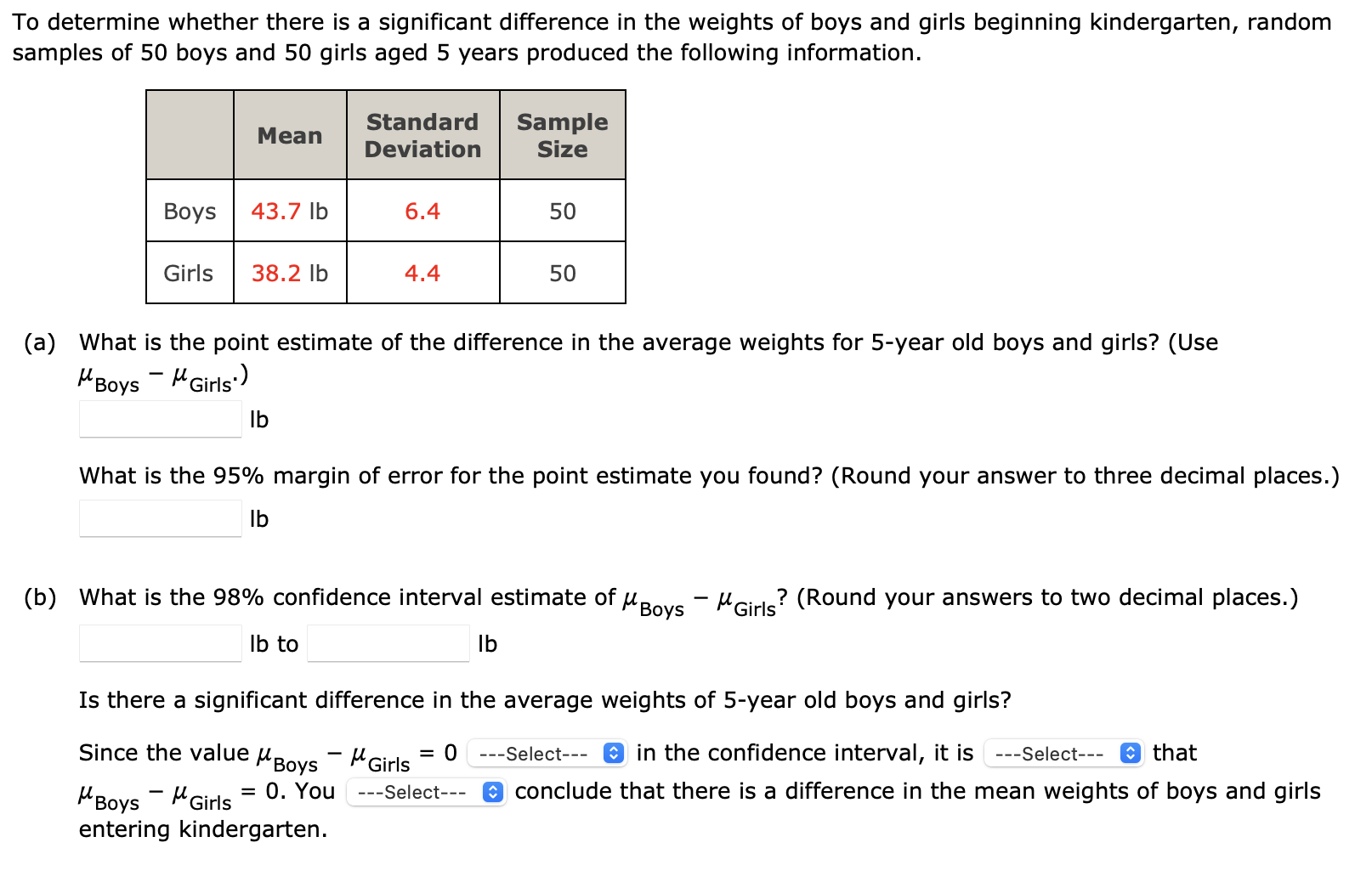 Solved To determine whether there is a significant | Chegg.com