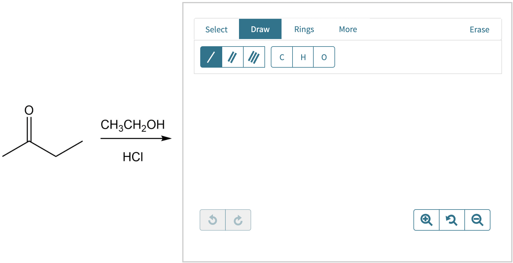 Solved Draw the neutral organic product when butanone reacts | Chegg.com