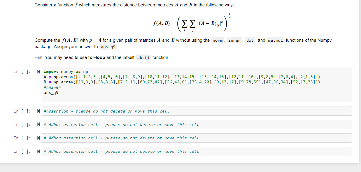 Solved Consider a function f which measures the distance | Chegg.com