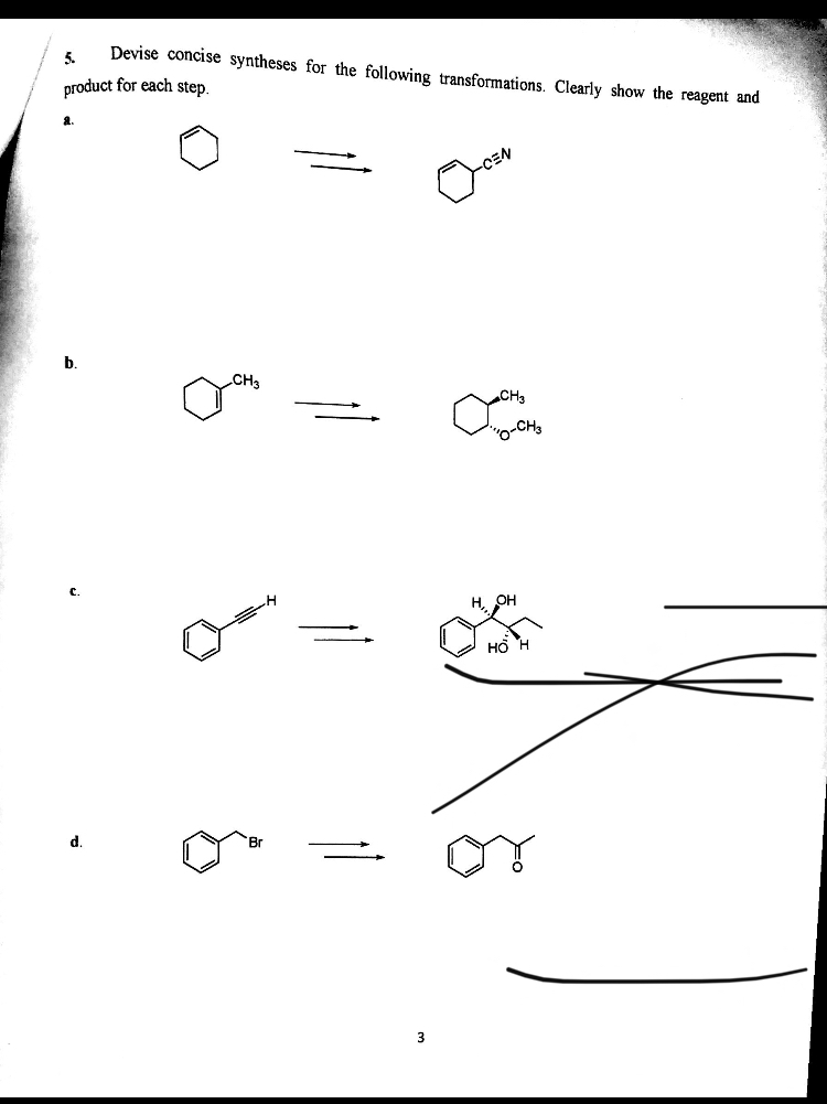 Solved Devise concise syntheses for the following | Chegg.com