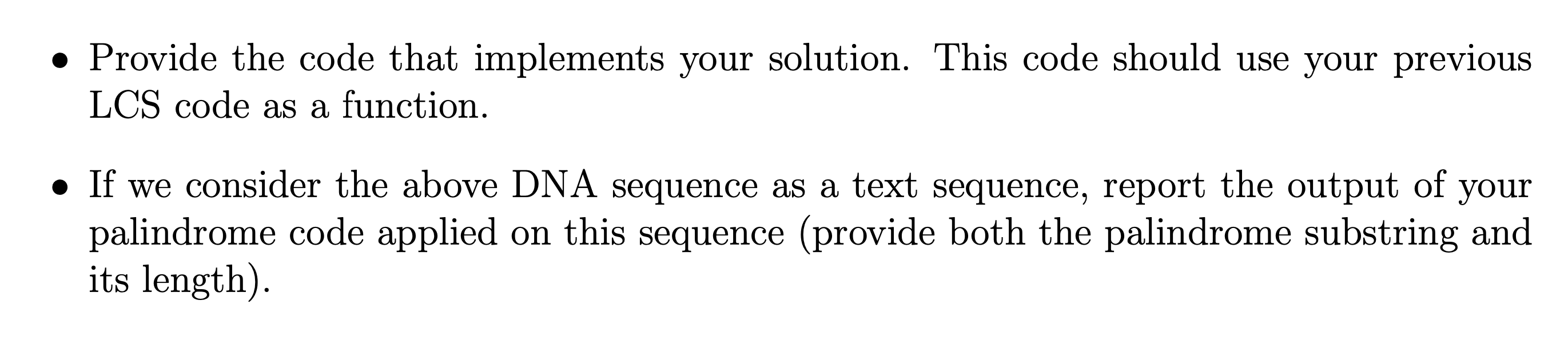 /* Dynamic Programming implementation code of LCS | Chegg.com