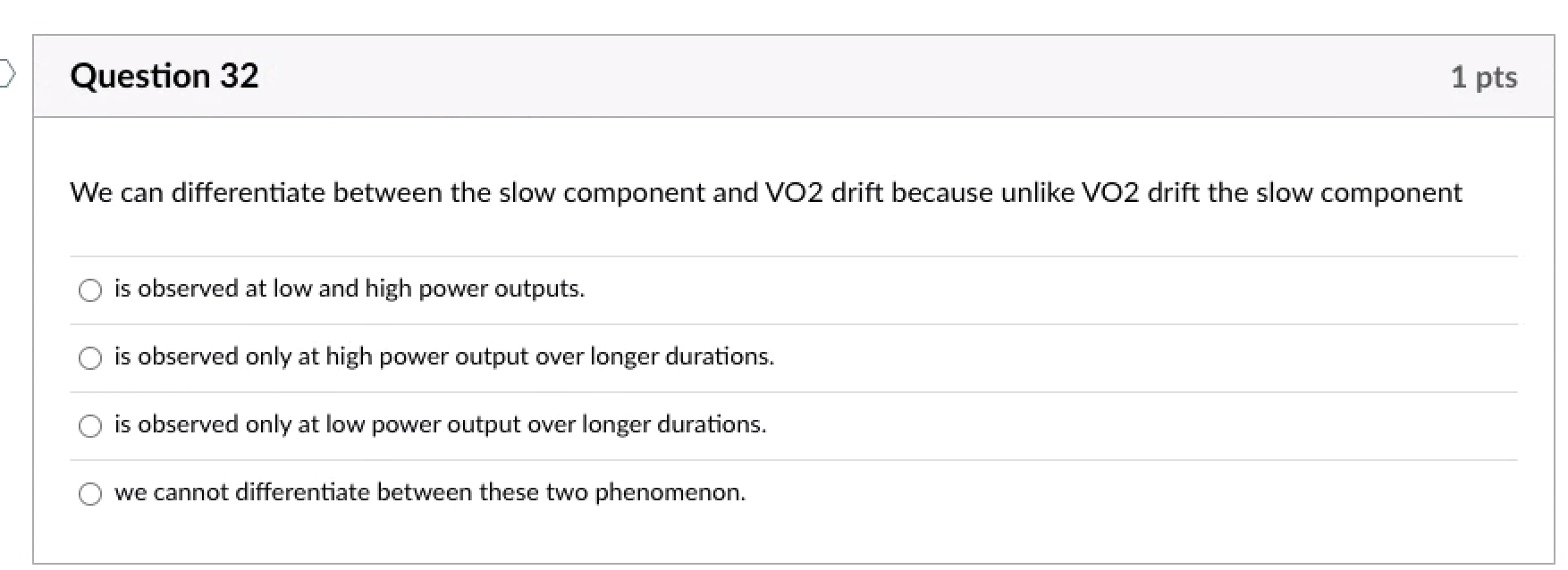 Solved We can differentiate between the slow component and | Chegg.com