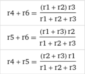 Solved r4+r6=r1+r2+r3(r1+r2)r3 r5+r6=r1+r2+r3(r1+r3)r2 | Chegg.com