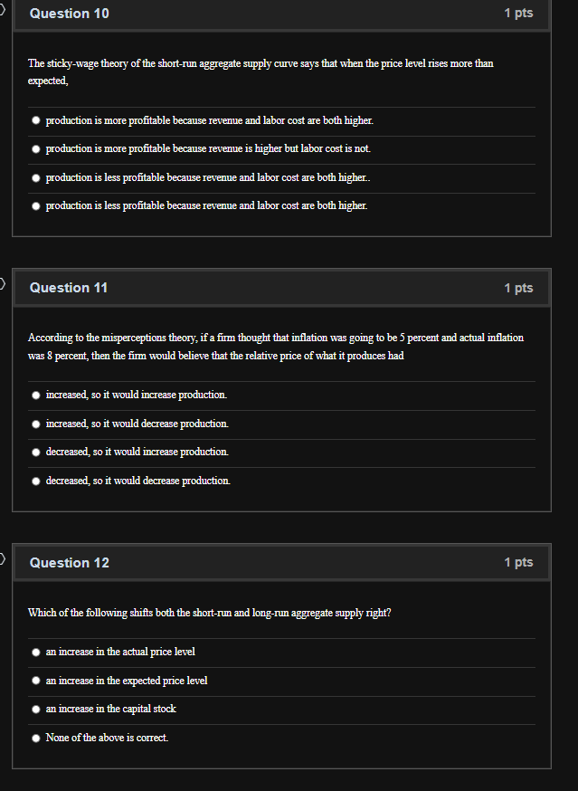 Solved The sticky-wage theory of the short-run aggregate | Chegg.com