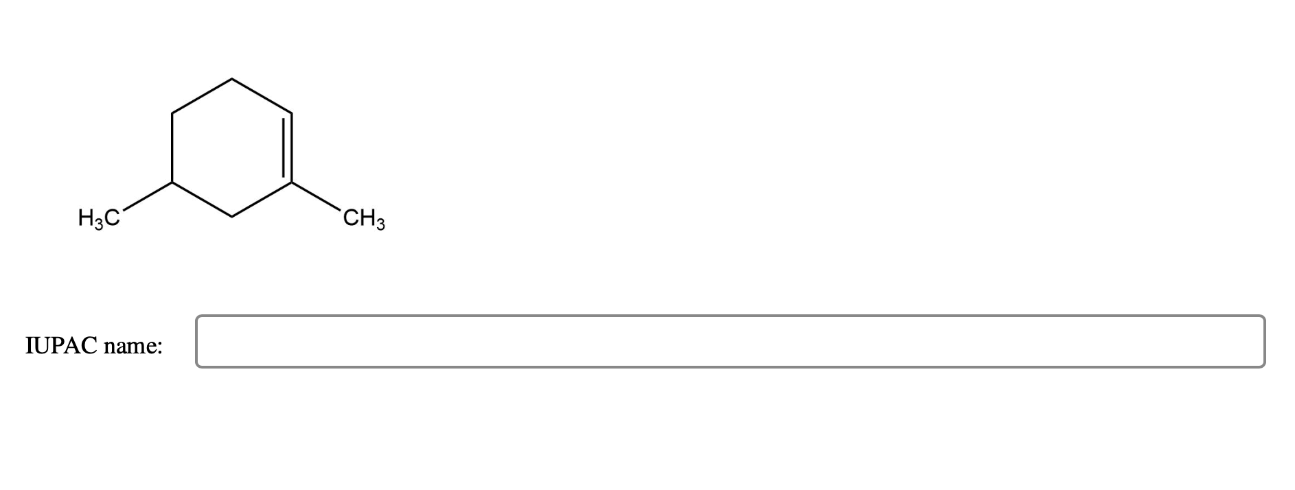 Solved Name the cycloalkenes using IUPAC (systematic) | Chegg.com