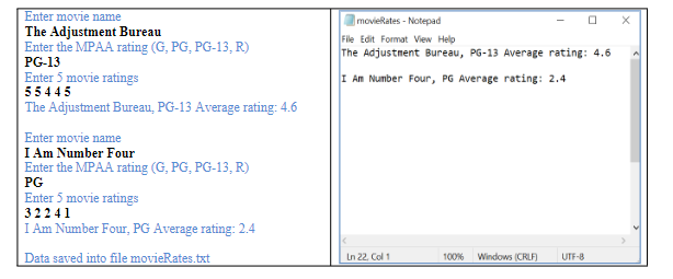 Solved a Consider a class Movie that contains information | Chegg.com