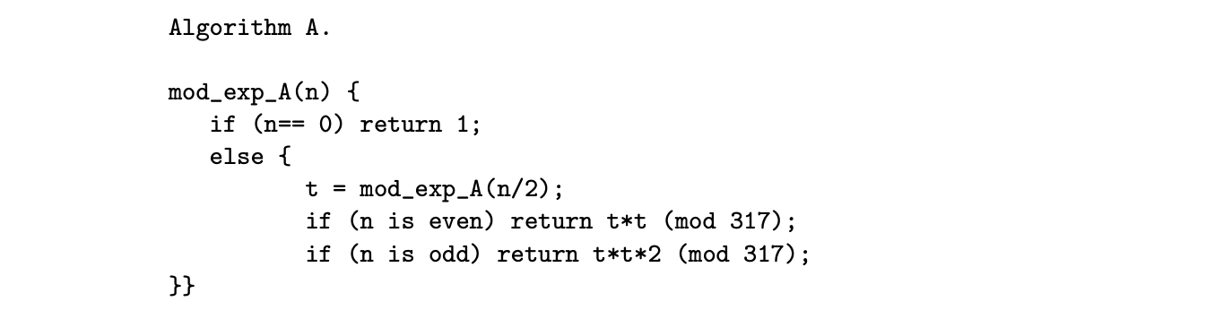 Solved Provide the recurrence for the runtime TA(n) for | Chegg.com Solved Provide the recurrence for the runtime TA(n) for | Chegg.com