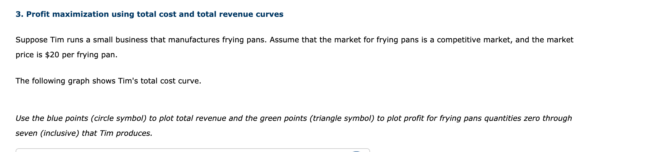 Use the blue points (circle symbol) to plot total | Chegg.com