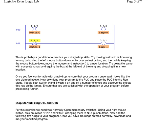 Solved: Please Help With This Introductory Lab For LogixPr... | Chegg.com