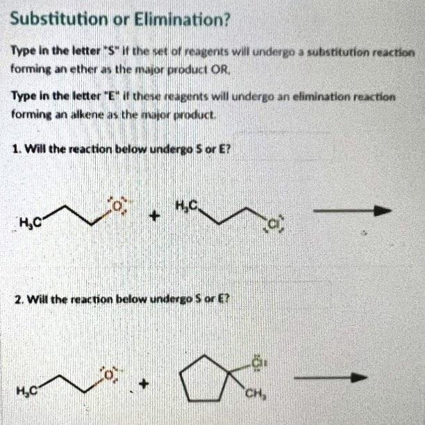 Solved Organic Reactions You are shown some reactions that | Chegg.com