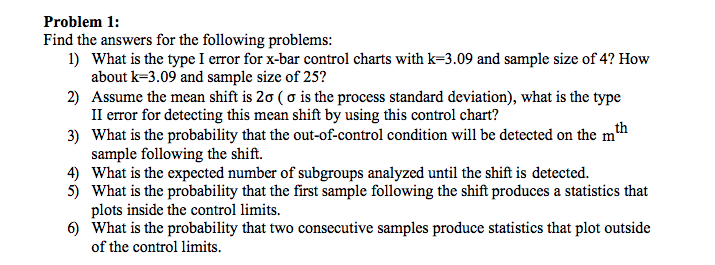 Problem 1: Find the answers for the following | Chegg.com