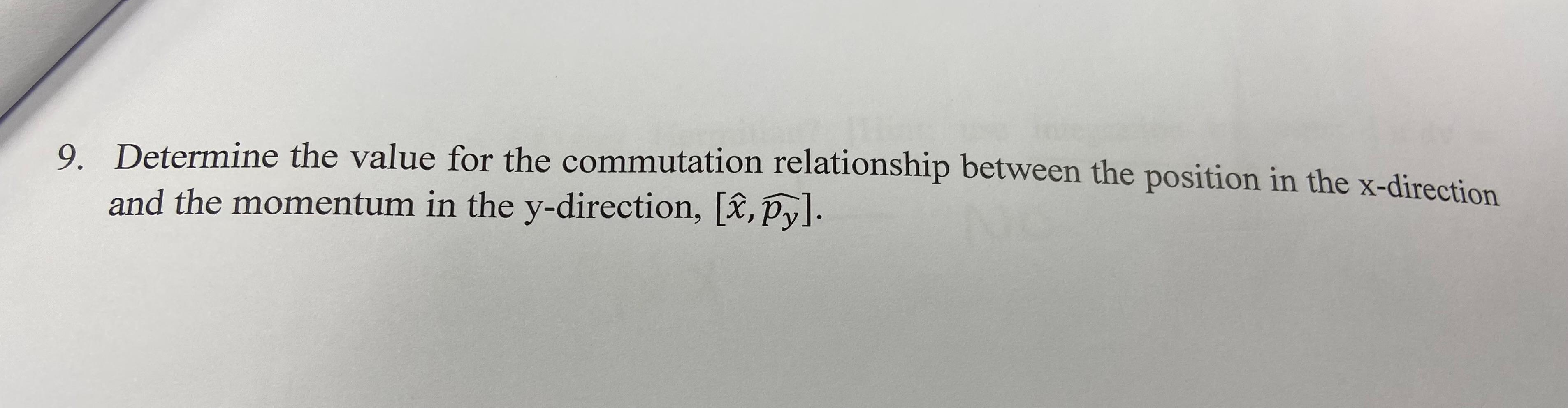 Solved 9. Determine the value for the commutation | Chegg.com