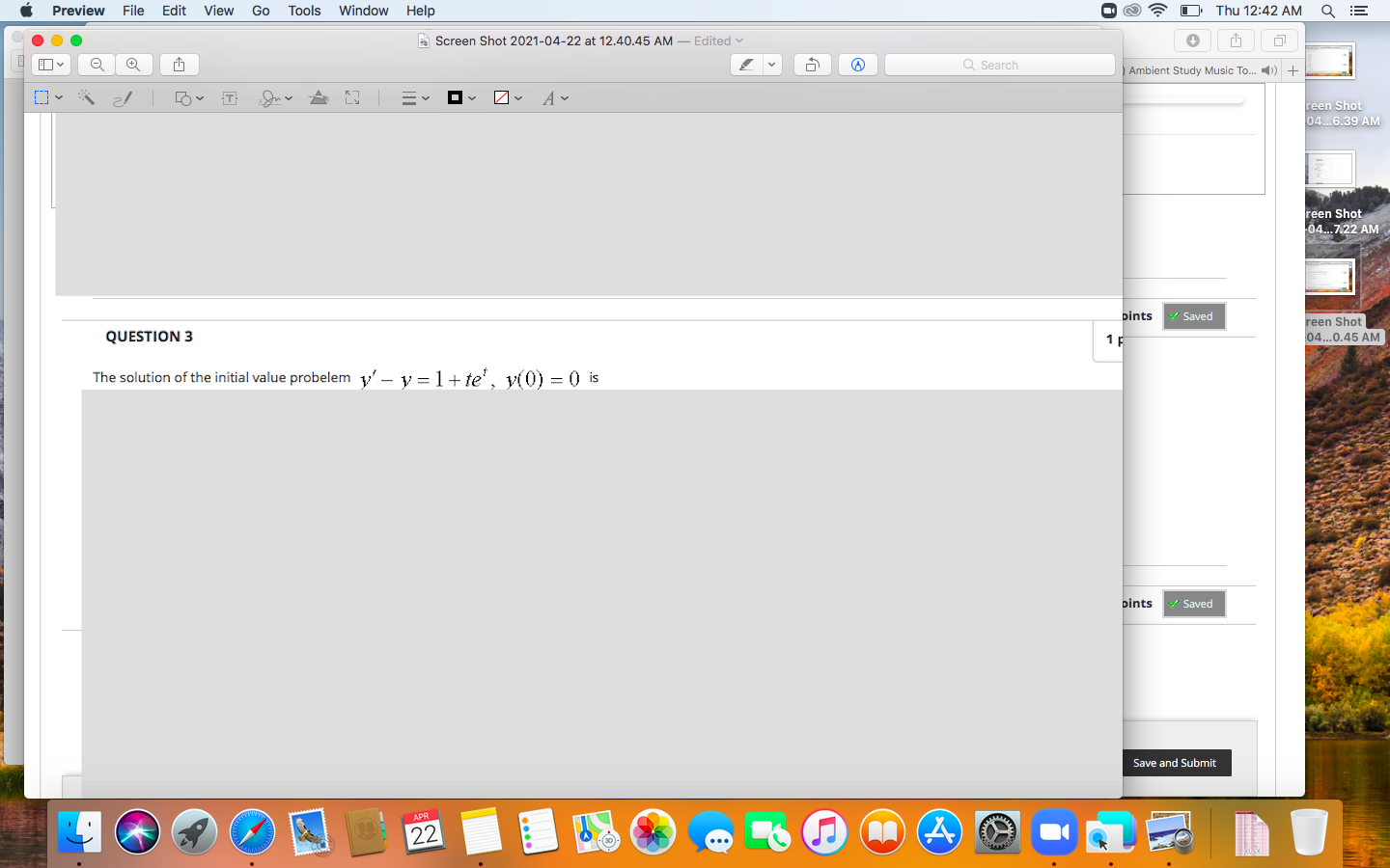 Solved Preview File Edit View Go Tools Window Help ] Thu | Chegg.com
