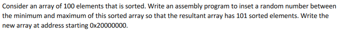 Solved Consider an array of 100 elements that is sorted. | Chegg.com