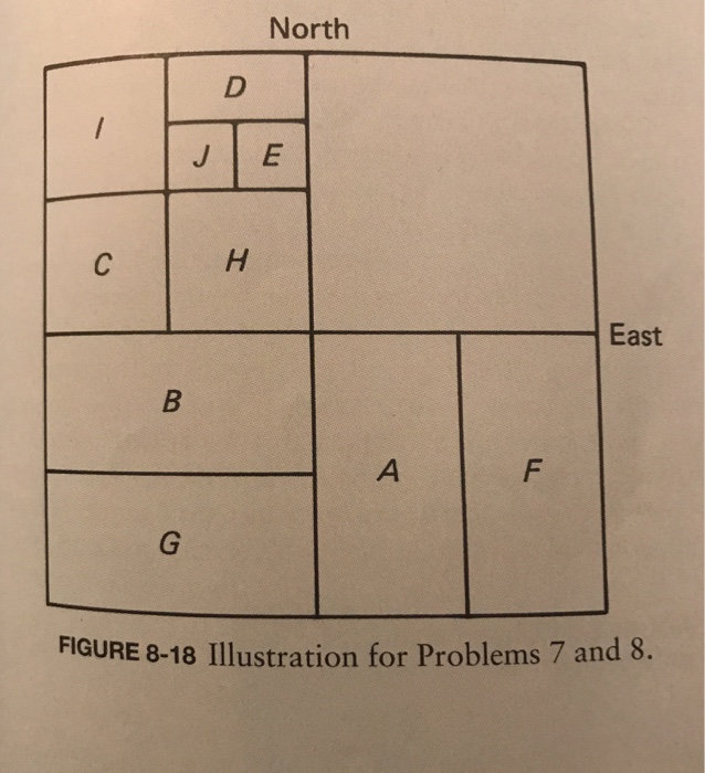 Solved o the third section of township two north, three | Chegg.com