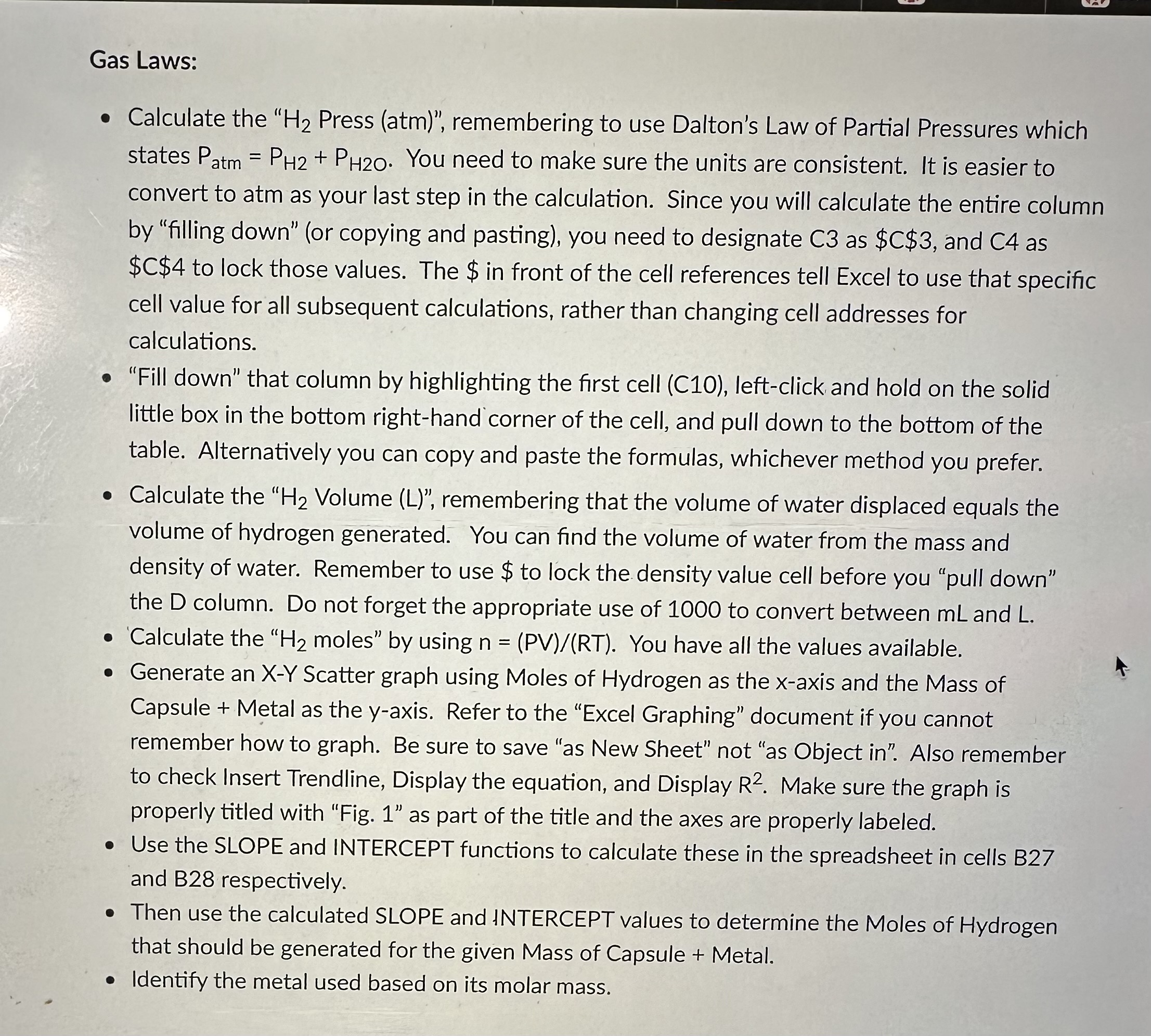 Solved please show me on excel! | Chegg.com
