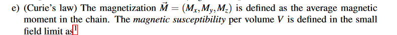 Solved Simple model of a paramagnetic solid. Consider a | Chegg.com