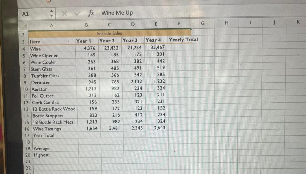 Start Excel. Download and open the file named | Chegg.com