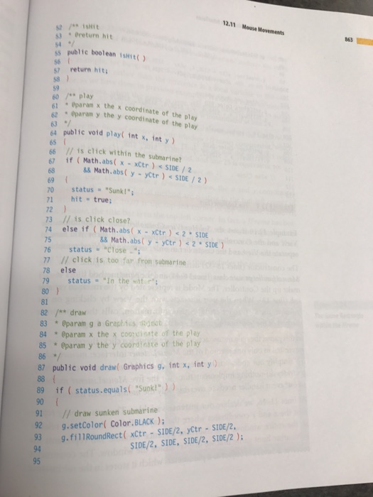 Solved 1 SubHunt class 2 Anderson, Franceschi 5 import java | Chegg.com