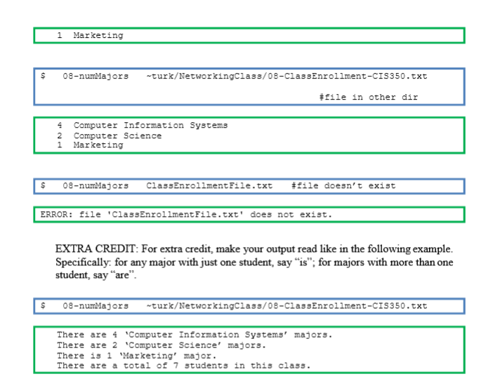 8 4 Pts 2xc Write A Bash Shell Script Called